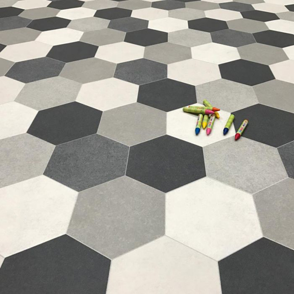 Grey Vinyl Flooring & Lino | Free Samples | Factory Direct Flooring