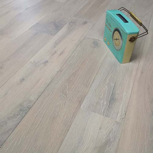 White Engineered Wood Flooring - Free Samples